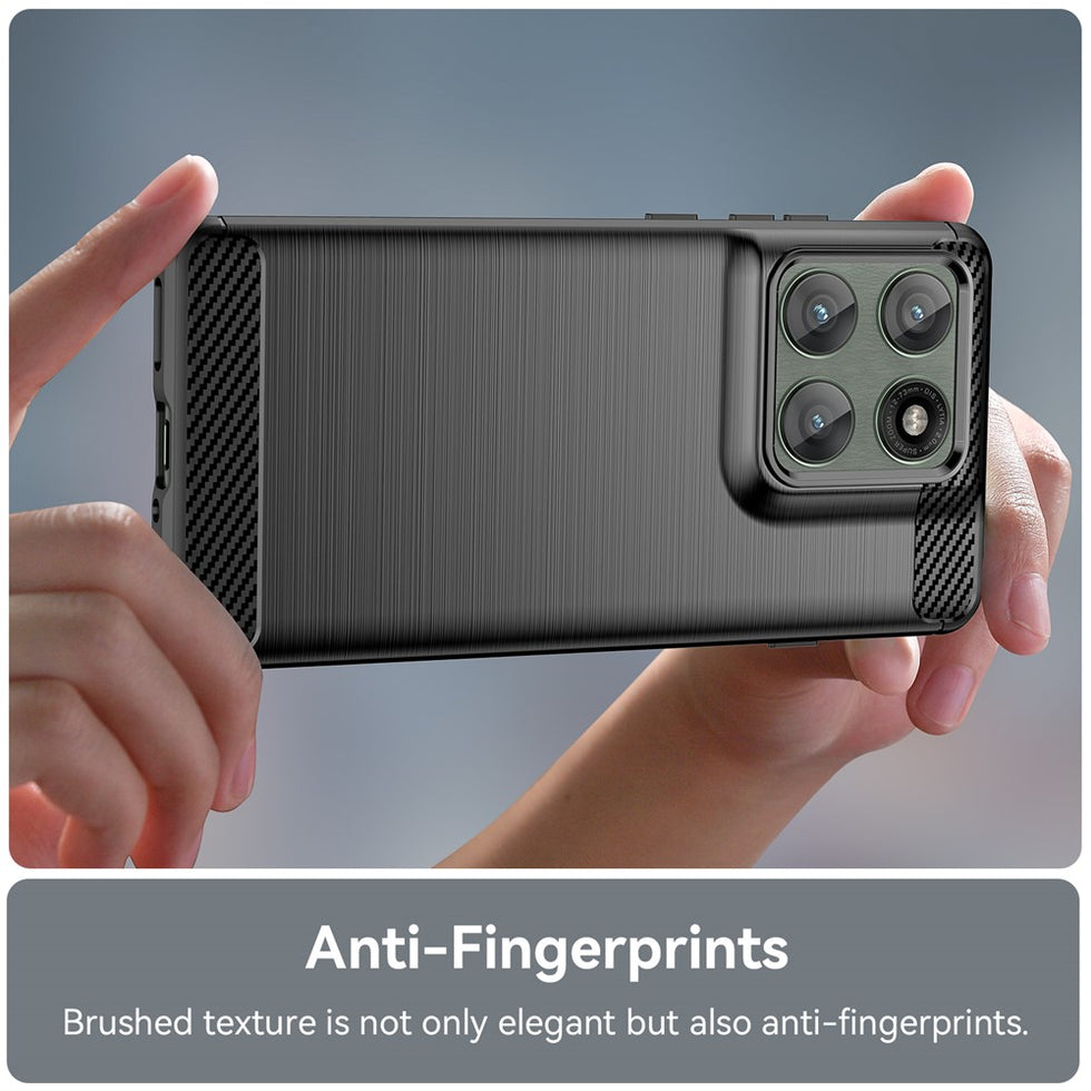 Carbon Flex Motorola Edge 60 Pro / Motorola Edge (2025) cover - Black ...